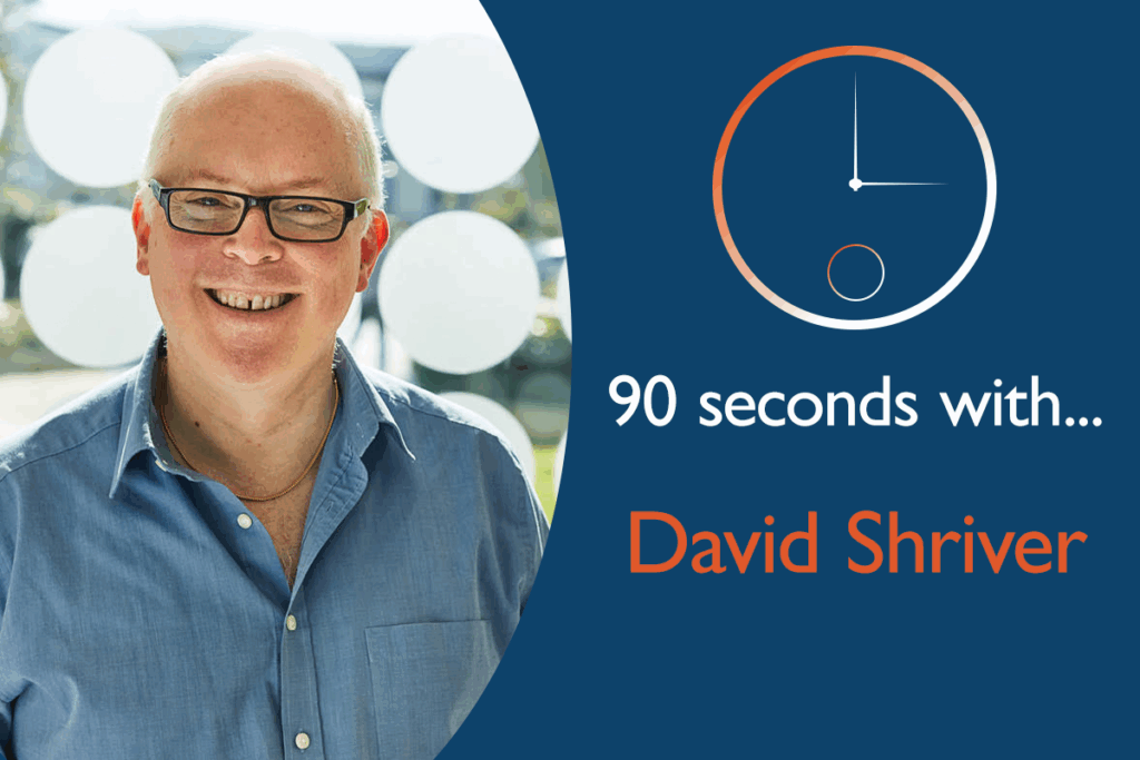 90 seconds with... David Shriver, Chief Reputation Officer, Ocado Group ...